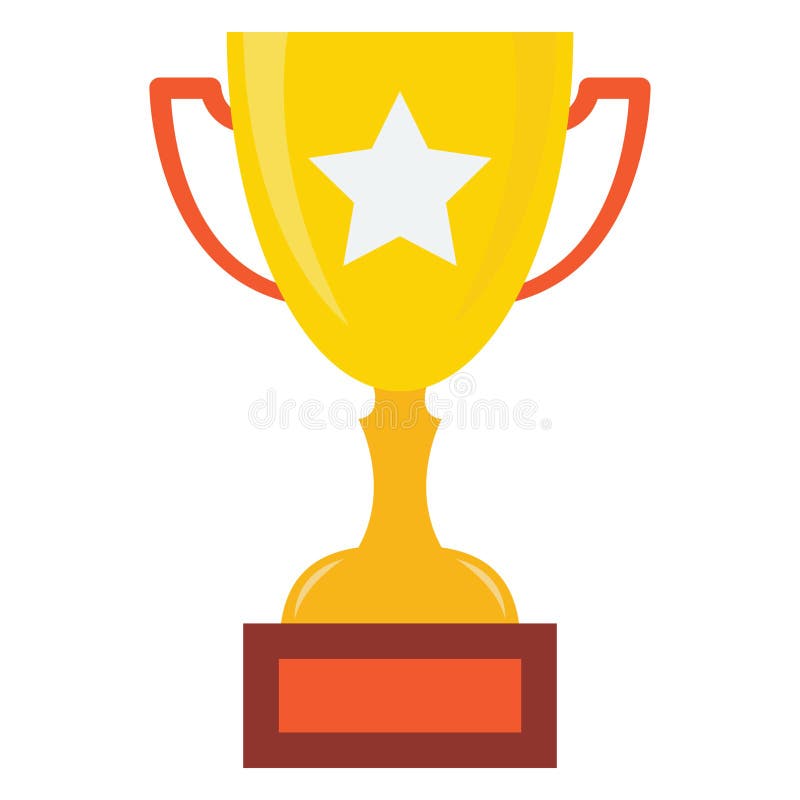 Trophy Isolated Vector Icon Easily Editable Stock Vector - Illustration ...