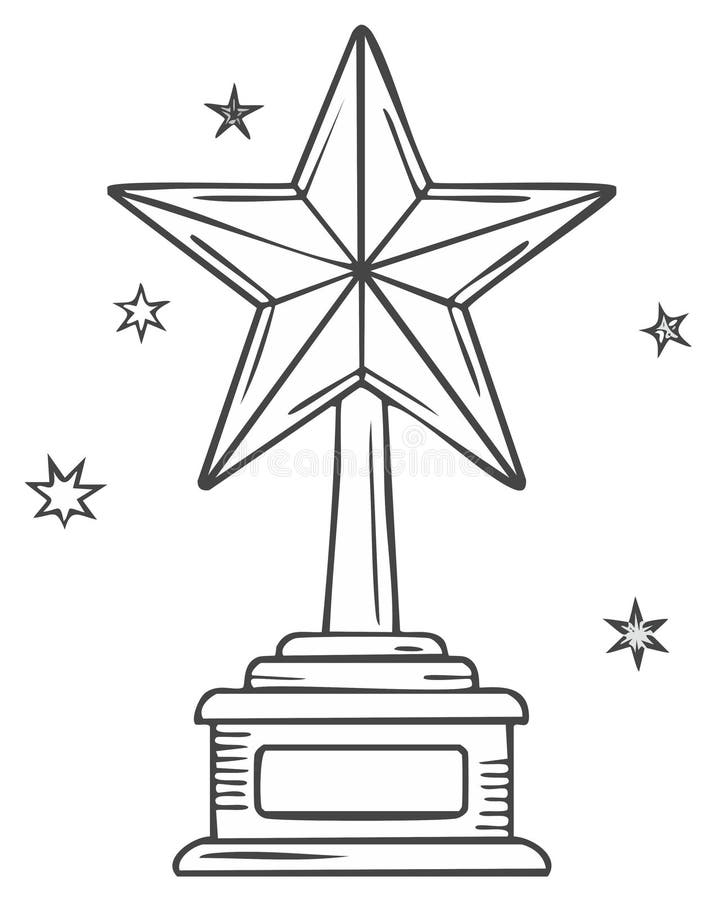 Trophy Outline Stock Illustrations – 35,949 Trophy Outline Stock ...
