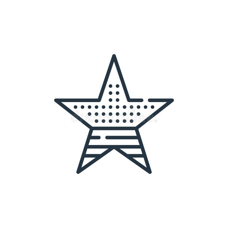 Star Vector Icon. Star Editable Stroke. Star Linear Symbol for Use on ...