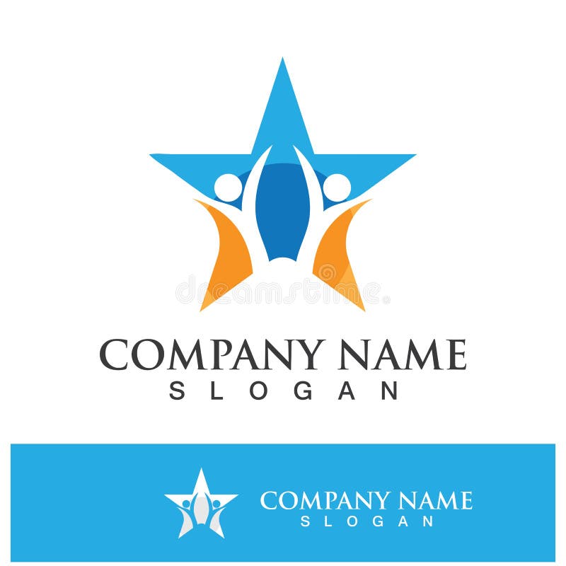 Star Vector Icon Illustration Template Stock Vector - Illustration of ...