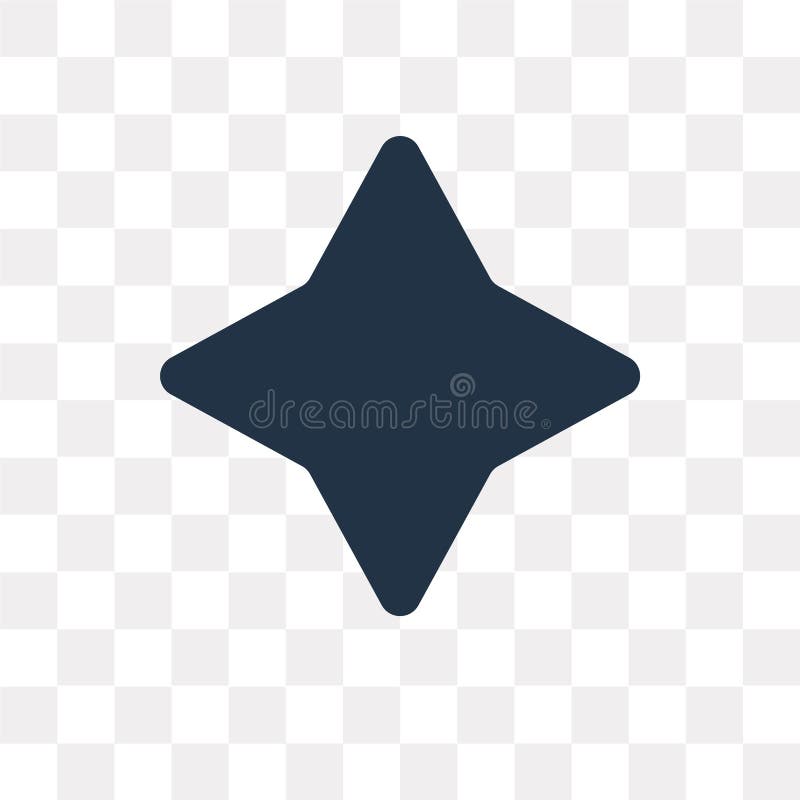 Star Vector Icon Isolated on Transparent Background, Star Trans Stock ...