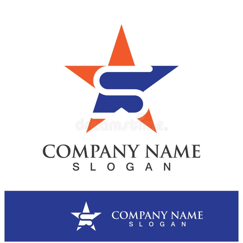 Star vector icon template stock vector. Illustration of mark - 258043336