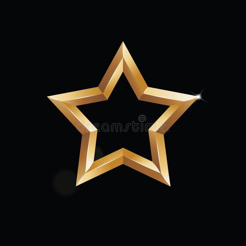Star. Vector Illustration Decorative Design Stock Vector - Illustration ...