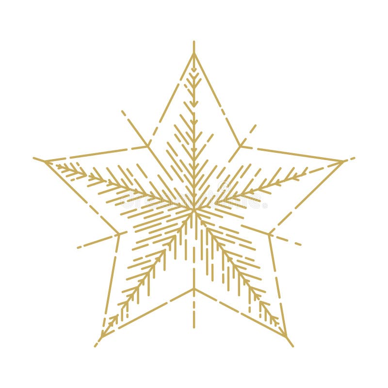 Star. Vector Illustration Decorative Design Stock Vector - Illustration ...