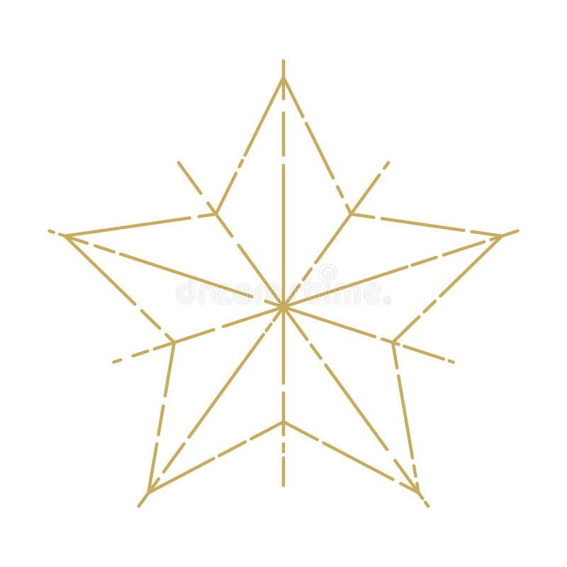 Star. Vector Illustration Decorative Design Stock Vector - Illustration ...