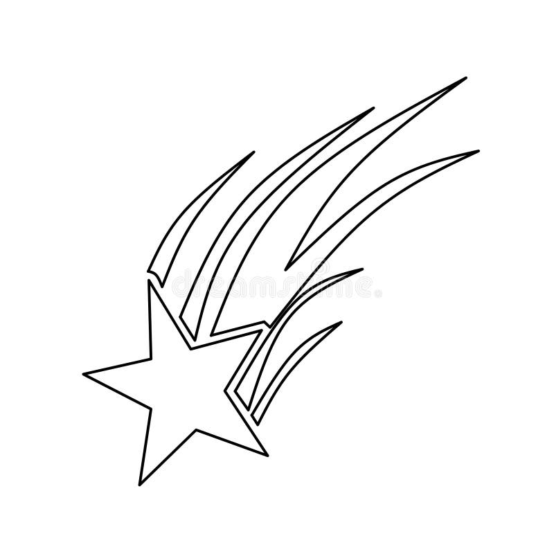 Star Vector Illustration on White Base Stock Illustration ...