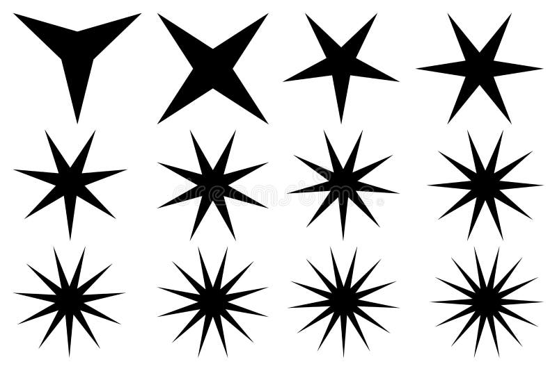 Pointed Seven Star Stock Illustrations – 460 Pointed Seven Star Stock ...