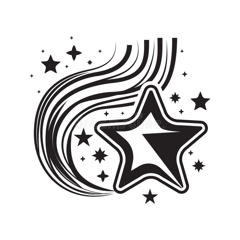 Star Wave Creative Clipart Element Graphic Stock Vector - Illustration ...