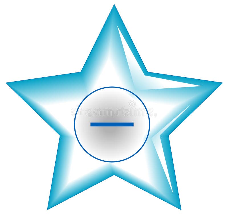 Star Web Button Picture. Image: 6288183