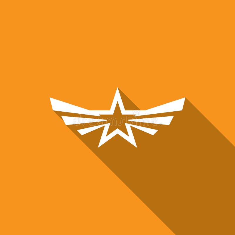 Wing logo template vector stock vector. Illustration of isolated ...