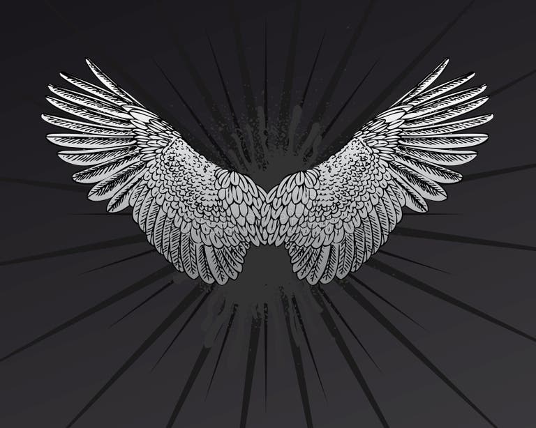 Messy Wings Stock Illustrations – 336 Messy Wings Stock Illustrations ...