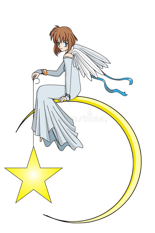 Starangel stock illustration. Illustration of japanese - 13214793