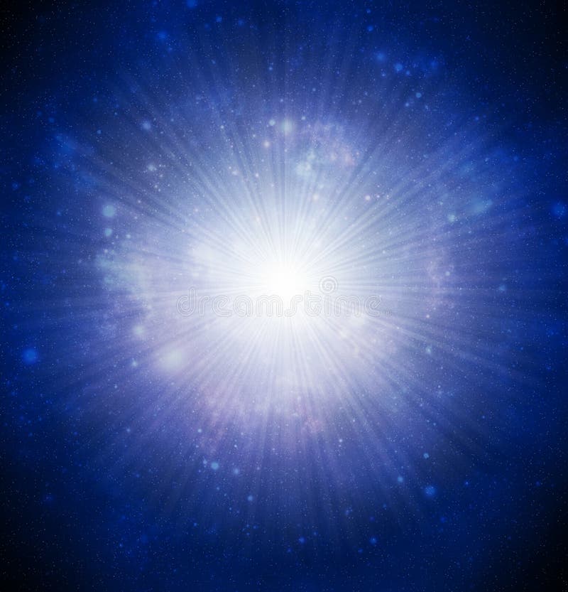 Cosmic starburst stock illustration. Illustration of simple - 32737885