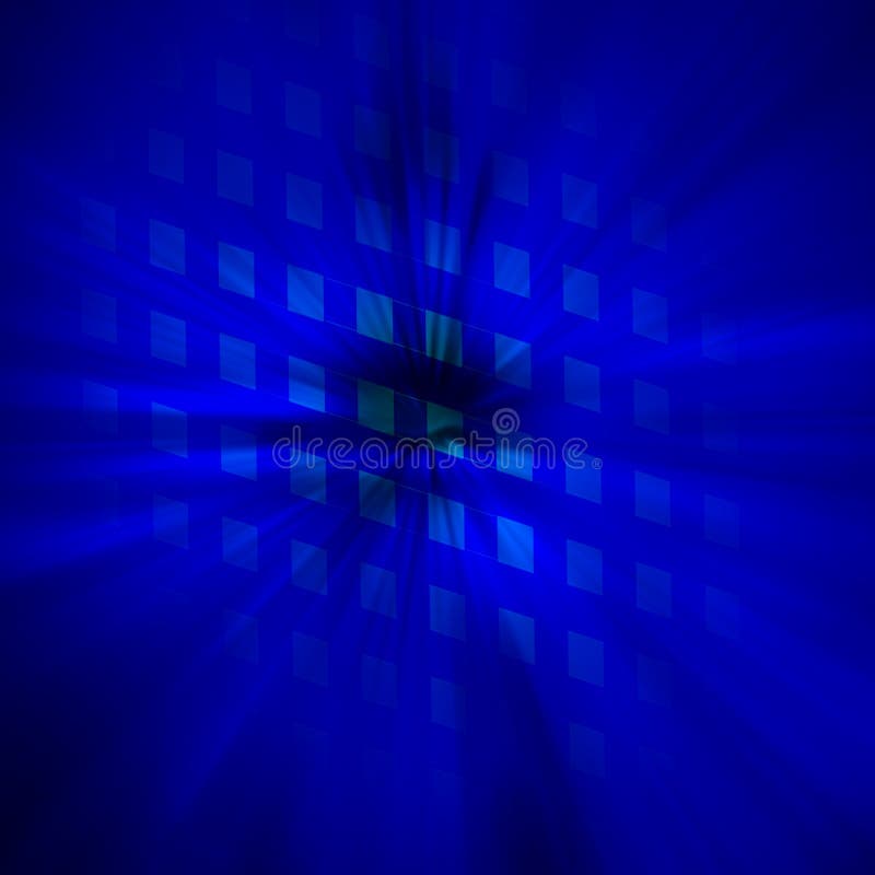 Starburst Blue Light Beam Abstract Background Stock Illustration ...