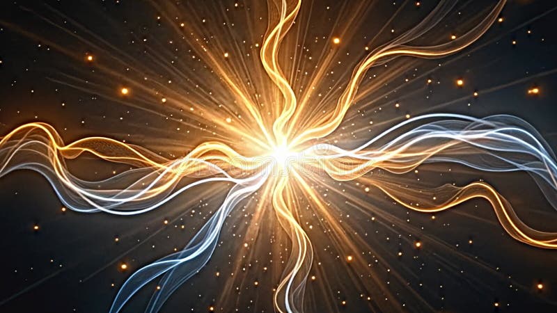 The Starburst Glows with Dynamic Luminous Motion, Weaving Generative AI ...