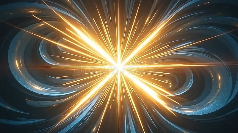 The Starburst Glows with Radiant Directional Beams, Creating Generative ...