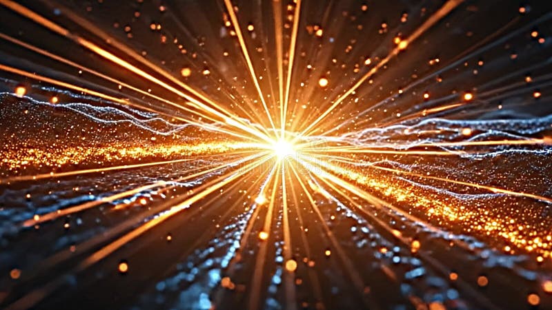 The Starburst Pulses with Shiny Optical Texture, Creating Generative AI ...