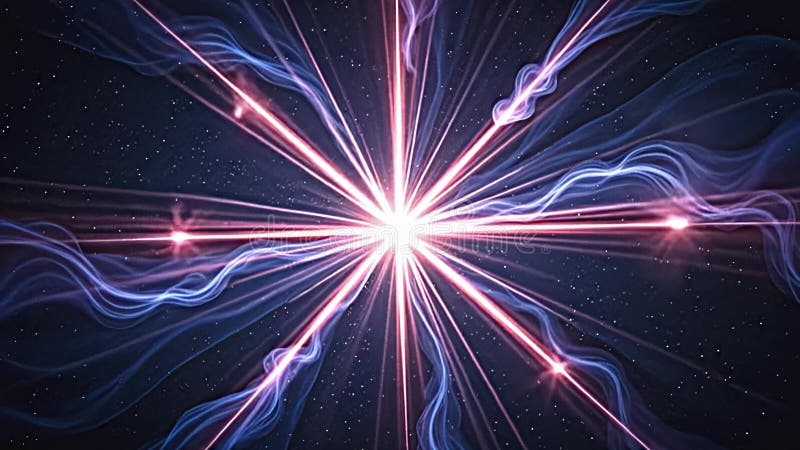 The Starburst Radial Rays Design Beams Softly, Scattering Generative AI ...