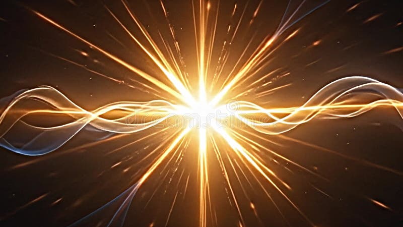 The Starburst Radiates Bright Radial Effect Dynamically, Generative AI ...