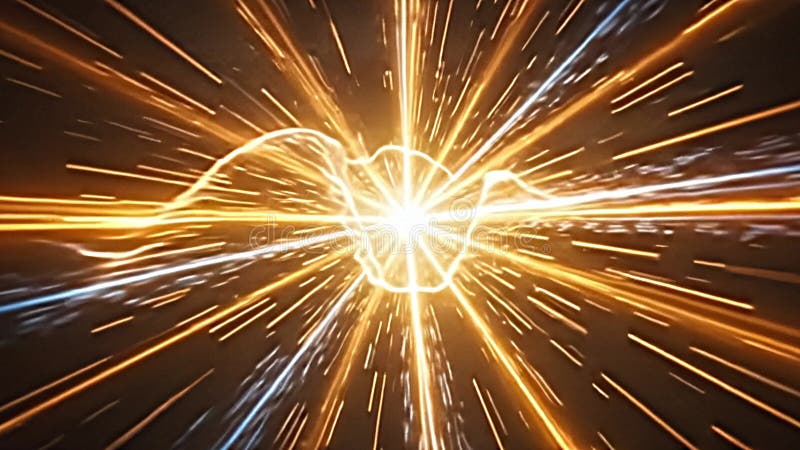 The Starburst Radiates Shiny Optical Texture, Producing Generative AI ...