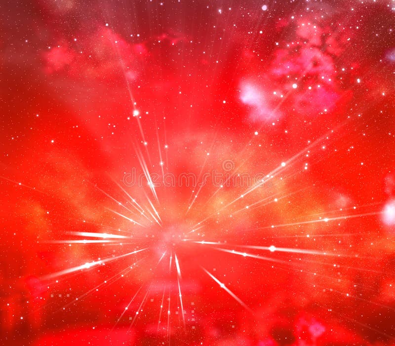 Starburst rojo stock de ilustración. Ilustración de estrella - 12083868