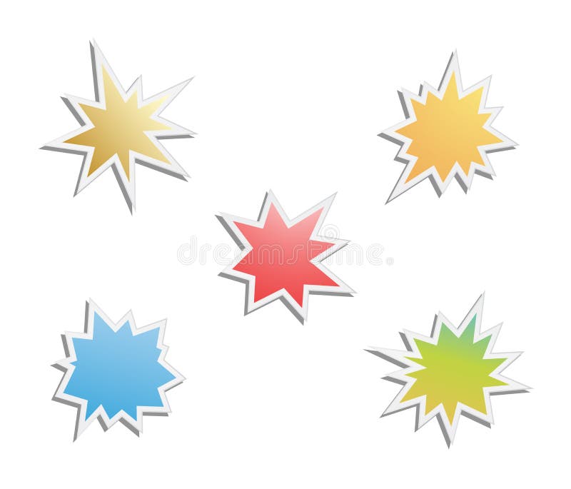 Starburst - Splash Star Icon Stock Vector - Illustration of cloud ...