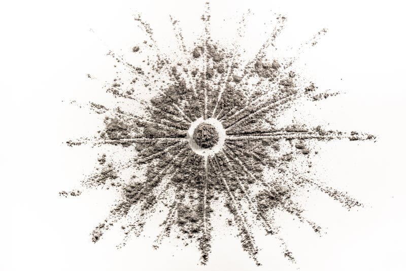 Starburst, Starlight, Stardust Explosion Abstract Shape Drawing Stock ...