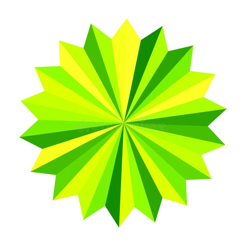 Starburst, Sunburst Star Shape Vector Element Stock Vector ...