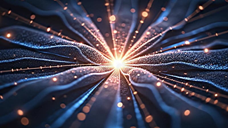 The Starburst Texture Blends with Elegant Beams, Forming Generative AI ...