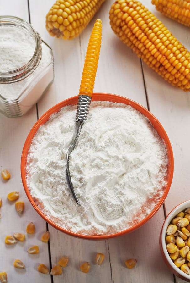 Starch and corn cob stock image. Image of aliment, cuisine - 125173921
