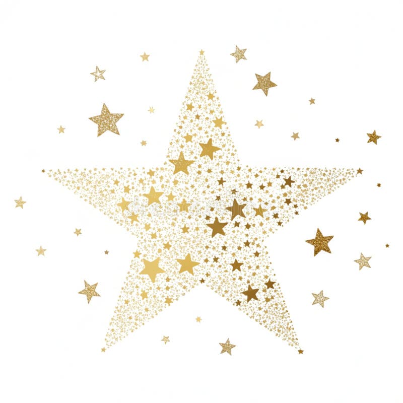 Stardust Scatter Vector Symbol Isolated on Transparent Background Stock ...