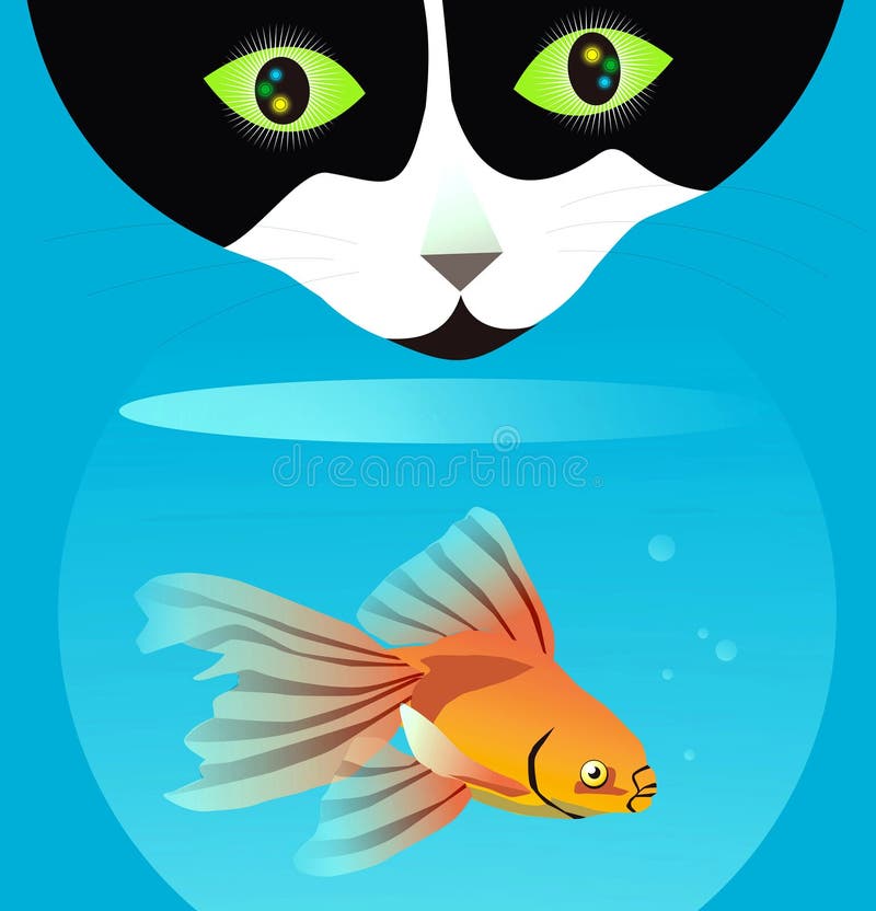 Stare stock vector. Illustration of hunt, hungry, tame - 499638