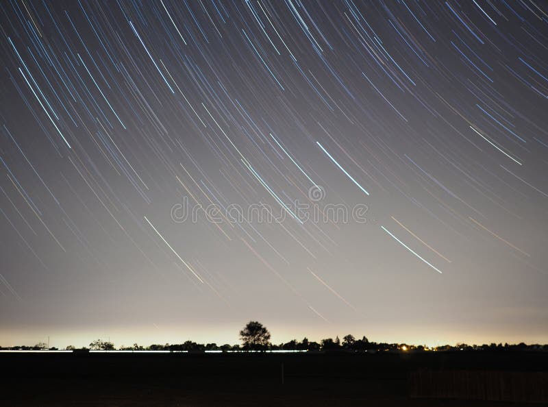 Starfall. Night Sky. Stars in the Night Sky. Stock Photo - Image of ...