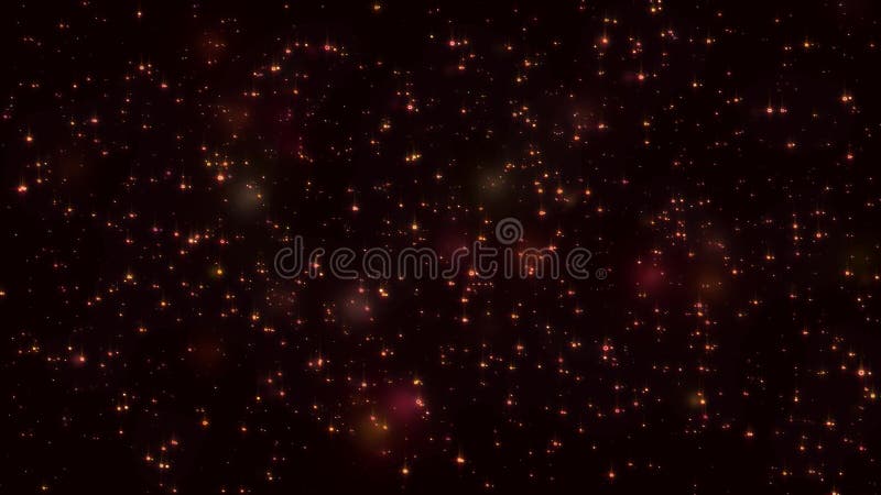 A Starfield Background of Bright Galaxy Stars and Particles in a ...