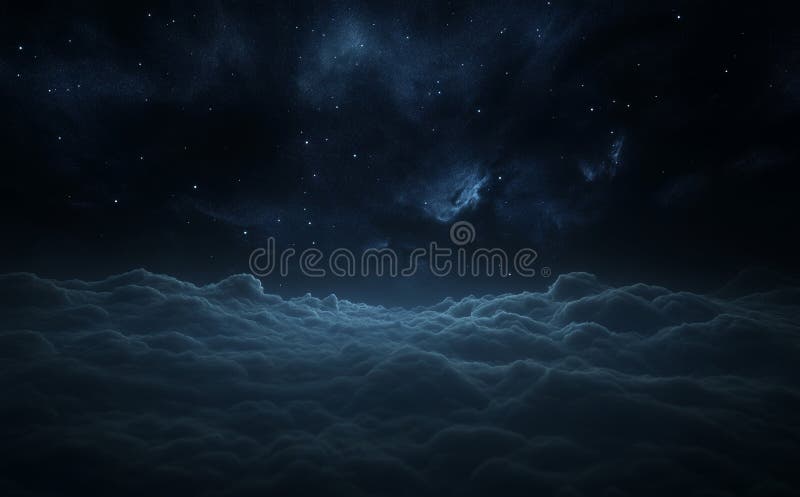 Starfield in Deep Space. 5K Realistic Science Fiction Art. NASA ...