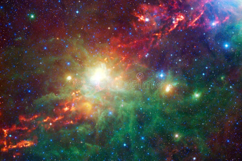 Starfield. Elements of this Image Furnished by NASA Stock Photo - Image ...