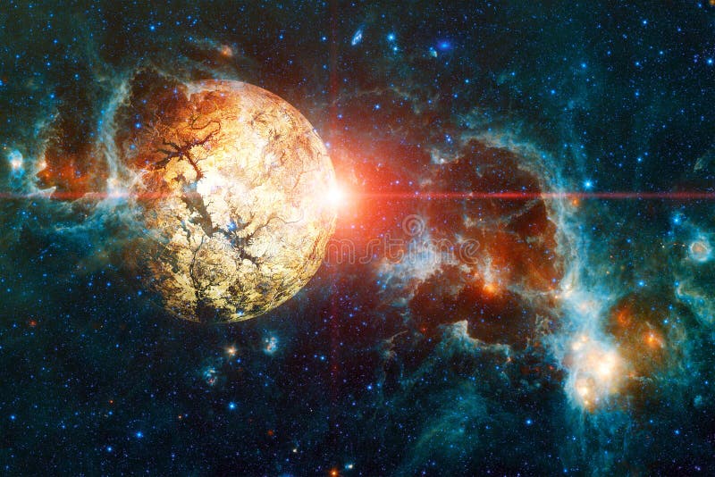 Starfield. Elements of this Image Furnished by NASA Stock Illustration ...