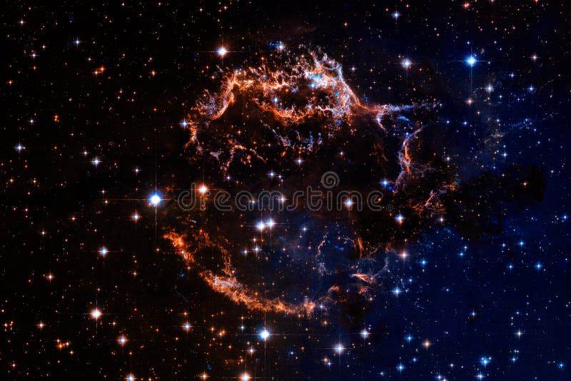 Starfield in Outer Space Many Light Years Far from the Earth Stock ...