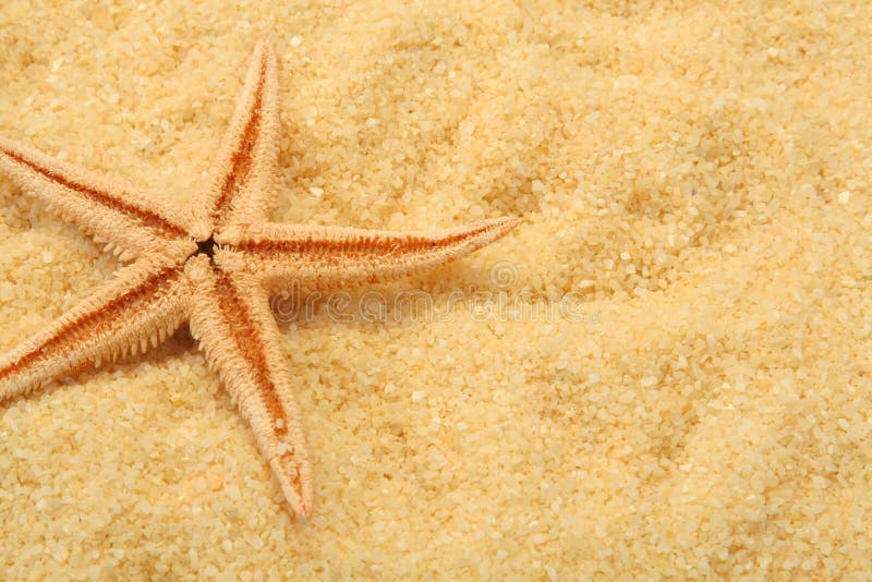 Starfish and beach sand stock image. Image of resort, abstract - 5734985