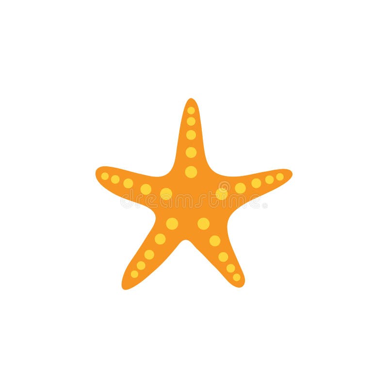 Starfish Icon Black Vector Sign Stock Vector - Illustration of sand ...
