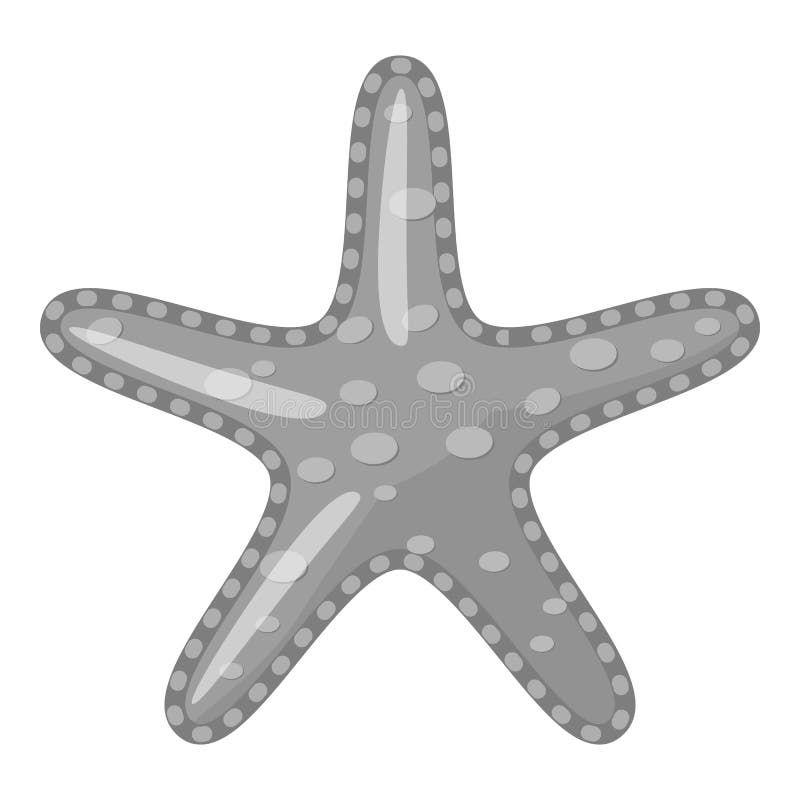 Starfish Monochrome Stock Illustrations – 4,140 Starfish Monochrome ...