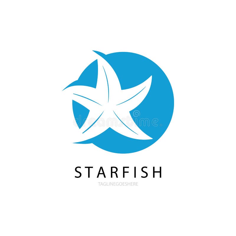Starfish Illustration Icon Logo Vector Stock Vector - Illustration of ...