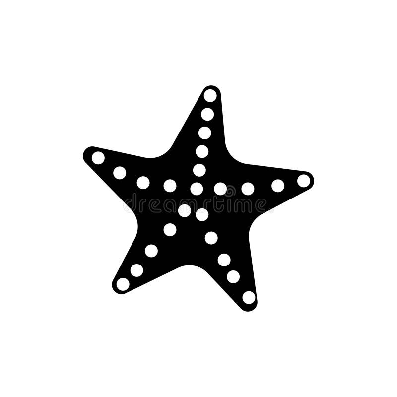 Starfish Logo Icon, Vector Illustration Template Design Stock ...