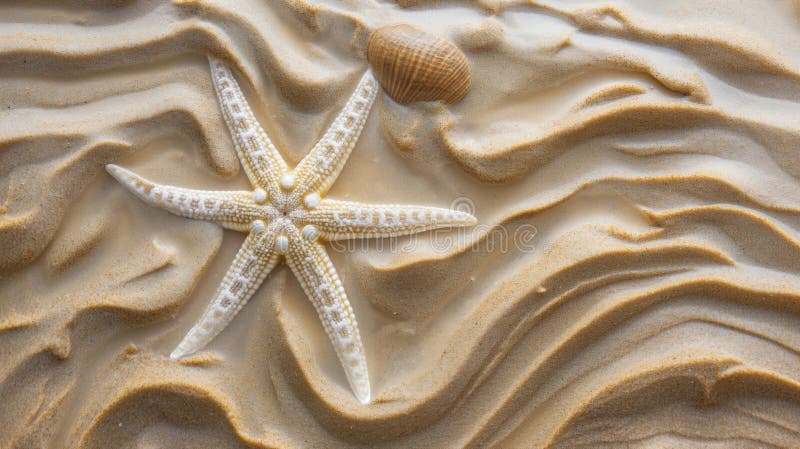 Starfish Theme at the Beach Stock Photo - Image of vacation, sandy ...
