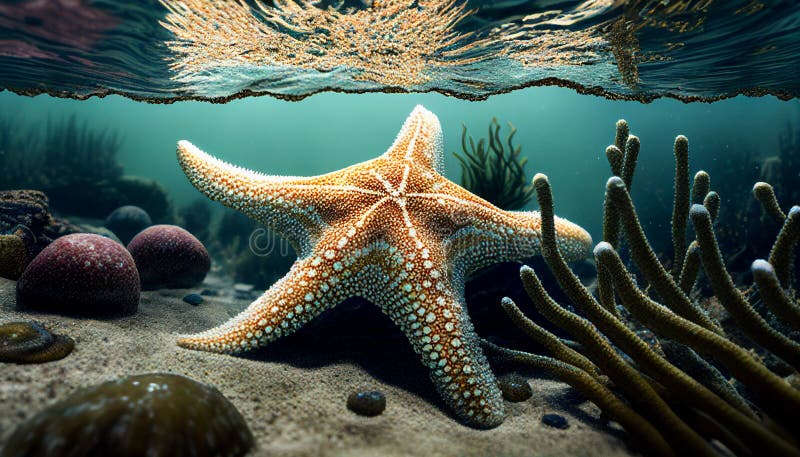 Starfish stock illustration. Illustration of beach, starfish - 273706180