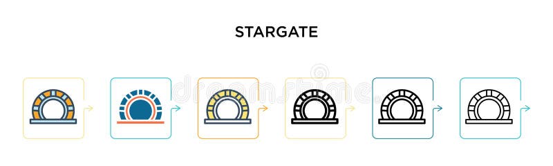 Stargate Vector Stock Illustrations – 198 Stargate Vector Stock ...
