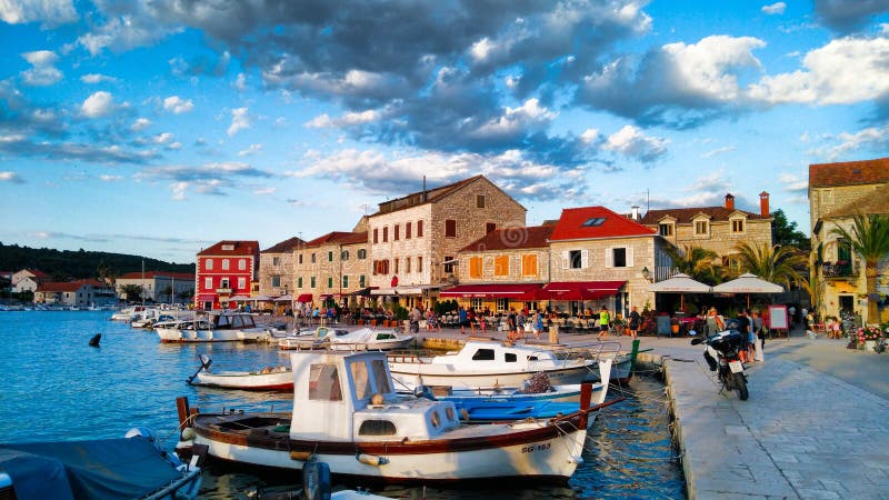Stari Grad, Croatia editorial stock photo. Image of grad - 94573098