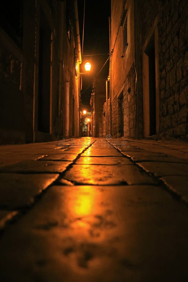 Stari Grad, Hvar Island, Croatia Stock Image - Image of street, city ...