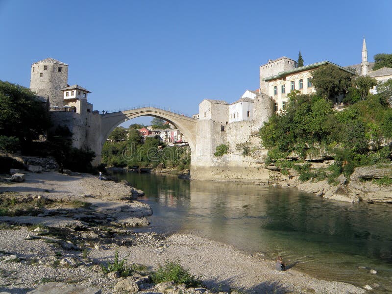 Stari Most (185) stock image. Image of european, destination - 29473823