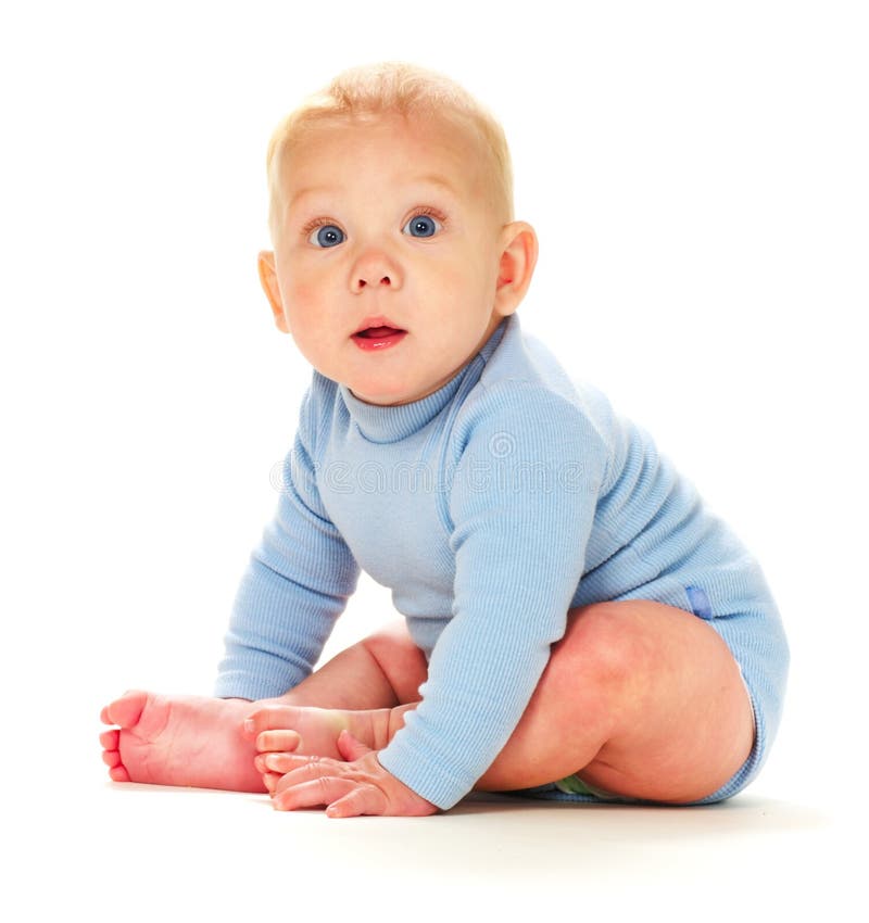 Staring blue eyes stock image. Image of male, contemplation - 10748721